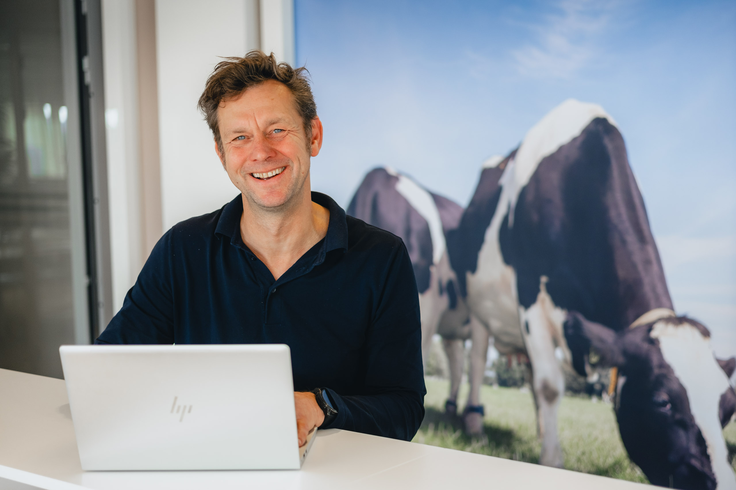 "Door het rechtstreekse contact met onze melkveehouders kun je echt een verschil maken ...